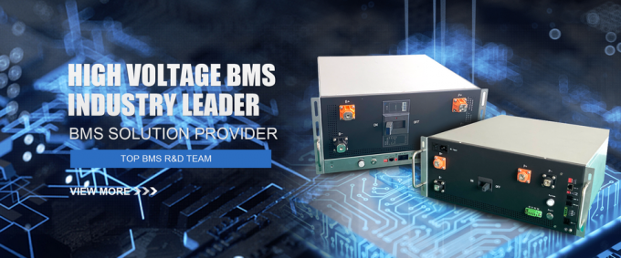 5U size BMS Master Slave 720V 400A discharge current for UPS backup