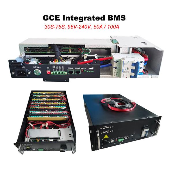 Ess Integrated BMS 32S 40S 45S 60S 64S 75S 100A 50A Ups BMS Lithium Battery
