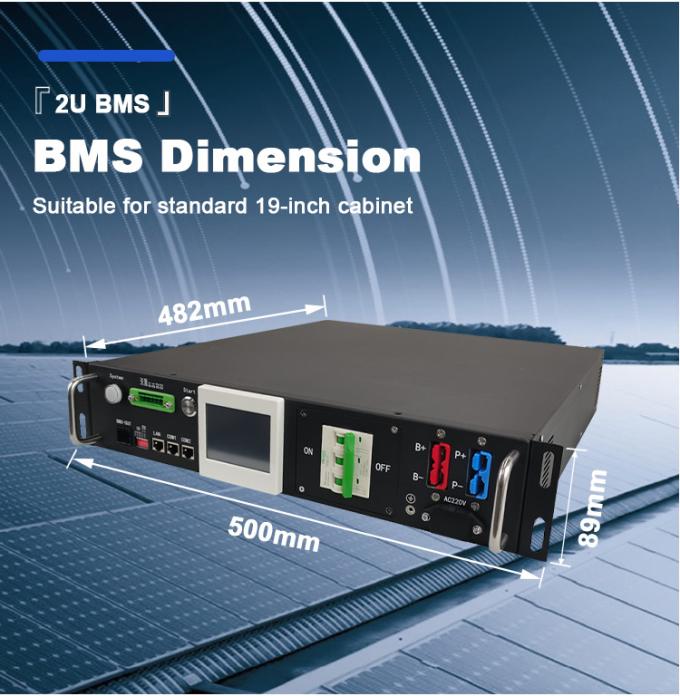 GCE 96S 307.2V 50A LFP BMS High Efficiency Relay BMS Real-time ...