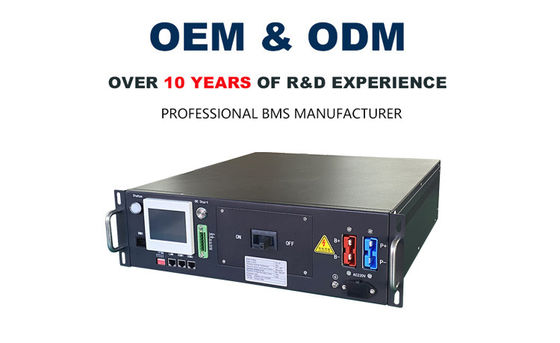 GCE Relay ESS BMS , LifePO4 Smart BMS 135S 432V 125A 200A