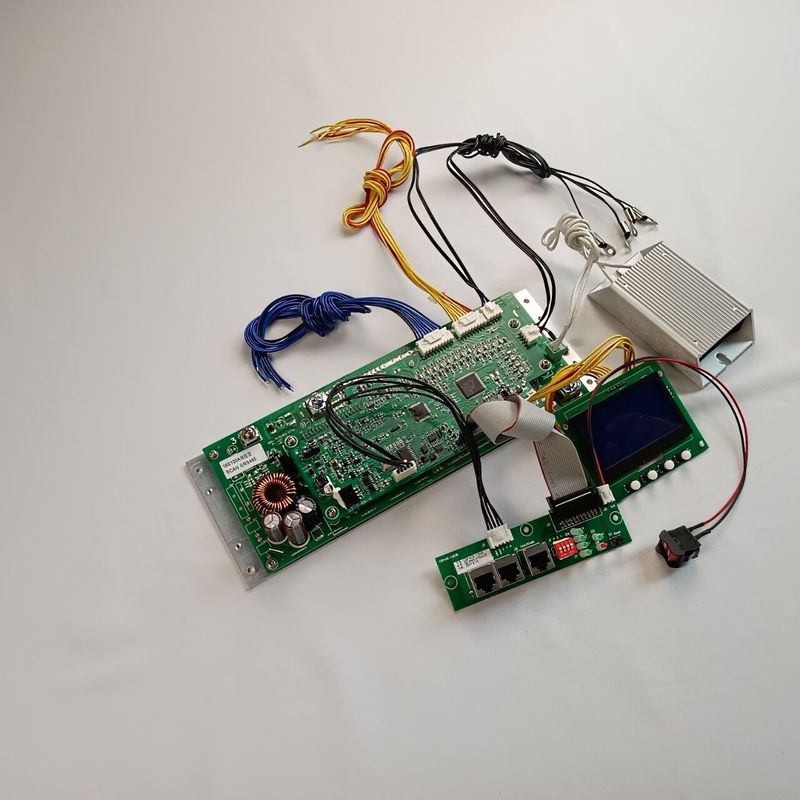 16S 51.2V 100A Master BMS Battery Energy Storage System Lifepo4 RS485 ...