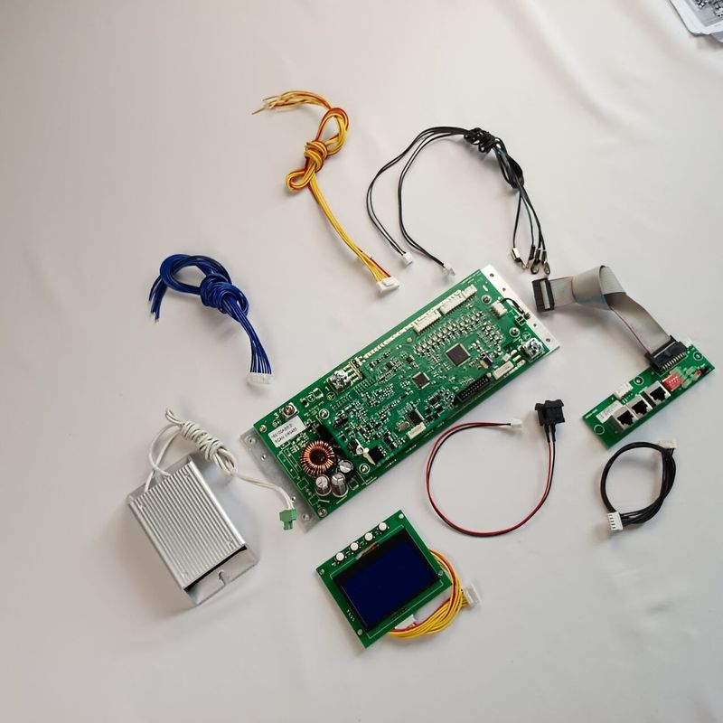 16S 51.2V 100A Master BMS Battery Energy Storage System Lifepo4 RS485 ...