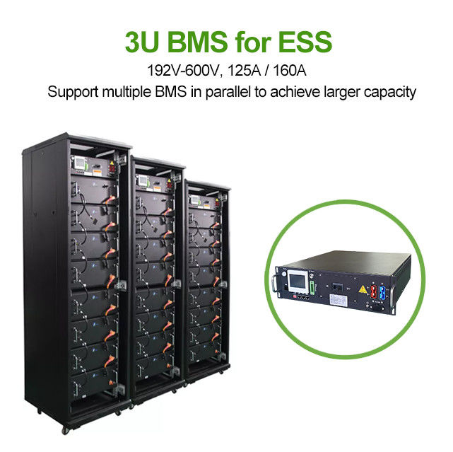 UPS ESS High Voltage BMS LifePO4 Industrial Battery Pack Energy Storage System