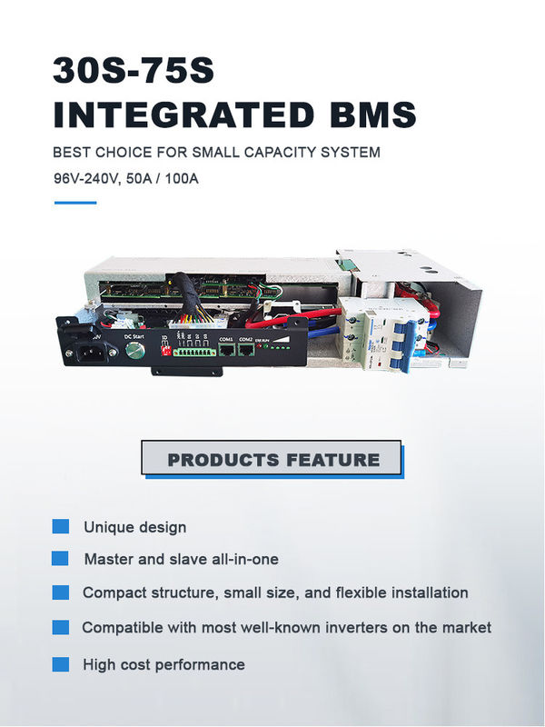GCE 75S 100A 144v Integrated BMS Lifepo4 / NMC / LTO Batteries High ...