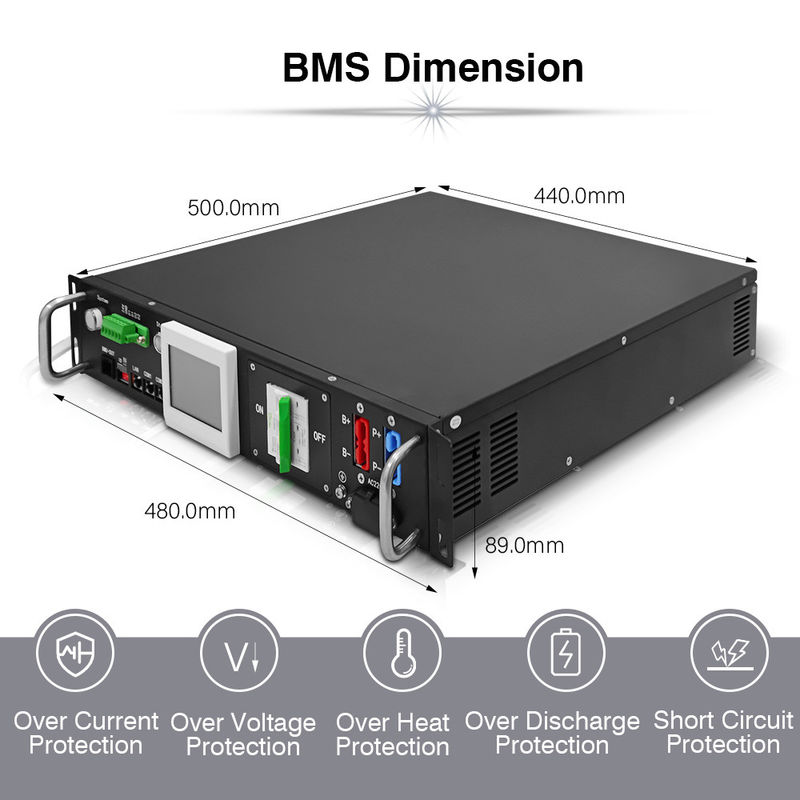 120S384V 50A Battery Management System high voltage BMS(HV BMS) For Lithium Lifepo4 Battery ...
