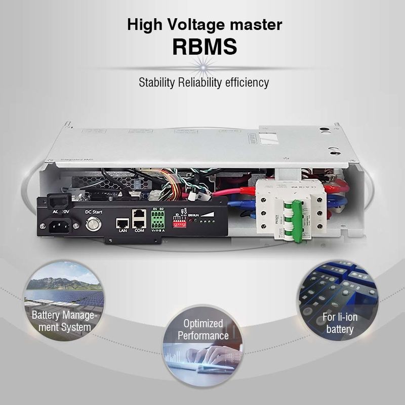 96V-192V high voltage BMS(HV BMS) Battery Management System 30s-60s 50A