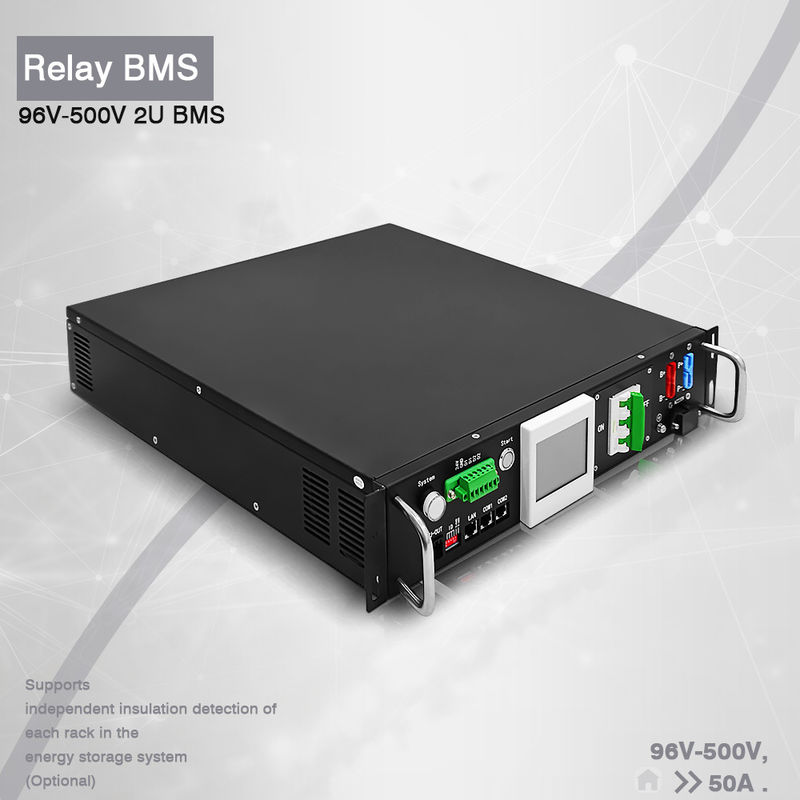 144V/45S high voltage BMS(HV BMS) 50 Amp 2U Battery Management System ...