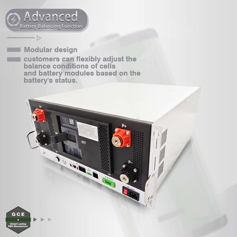5U size BMS Master Slave 720V 400A discharge current for UPS backup