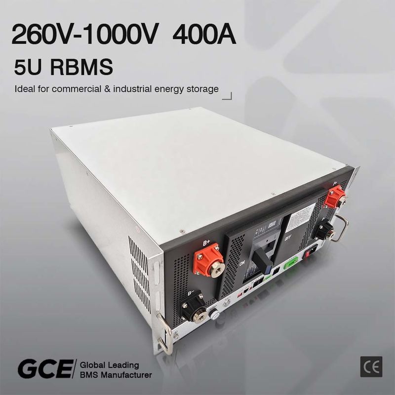5U size BMS Master Slave 720V 400A discharge current for UPS backup