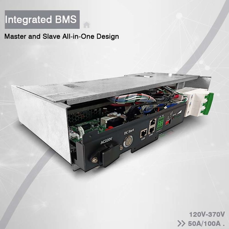Relay Integrated BMS 96V 100A 30S BMS with RS485 CAN Communication