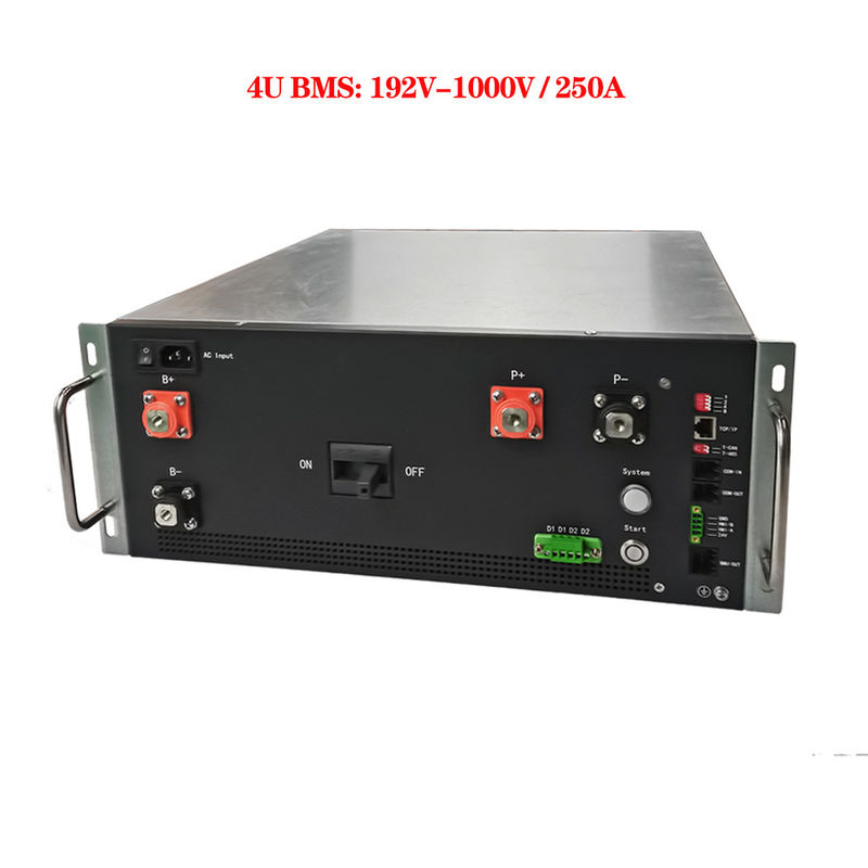 Standard 19 Inch Rack Installation high voltage BMS(HV BMS) With NMC ...