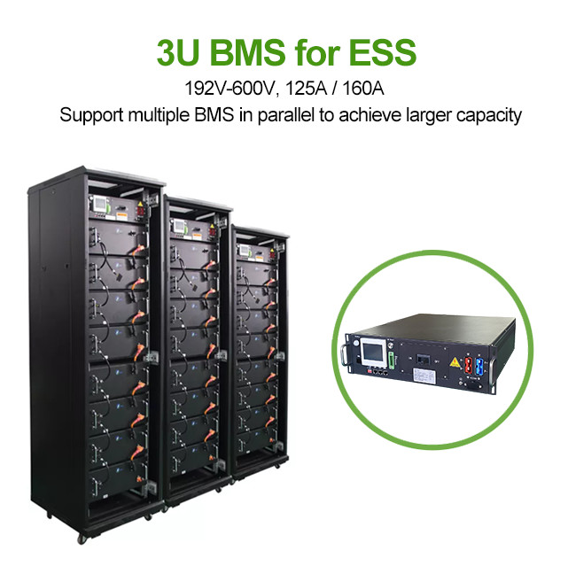 UPS ESS high voltage BMS(HV BMS) LifePO4 Industrial Battery Pack Energy ...